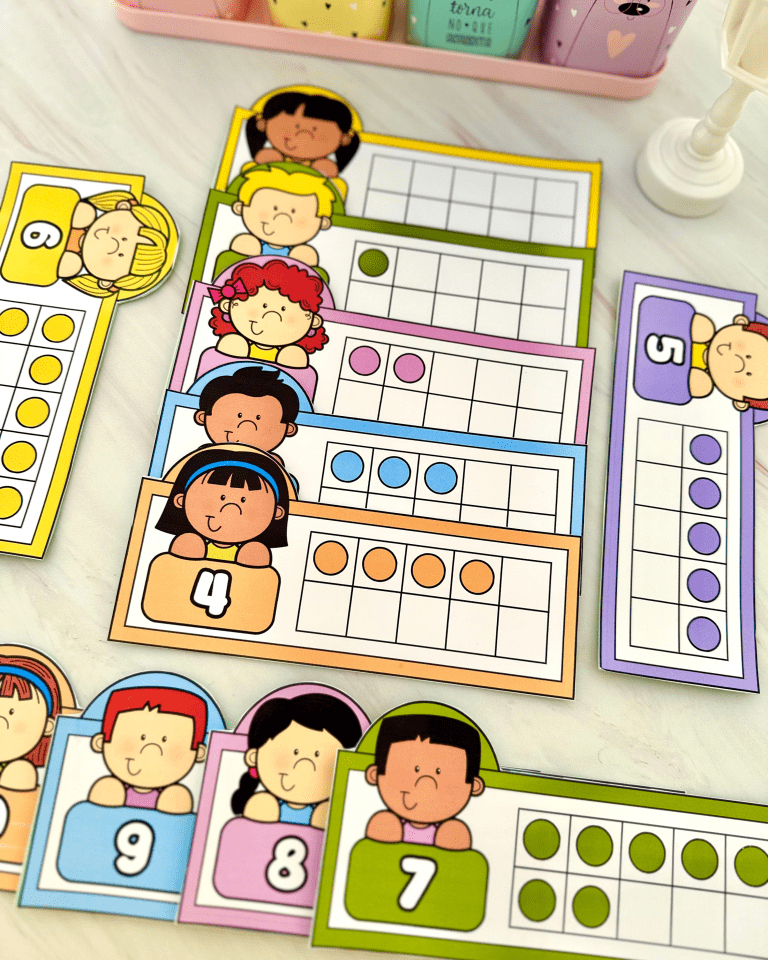 FICHAS DE CONTAGENS 0 A 10 Rai Corujinha Recursos